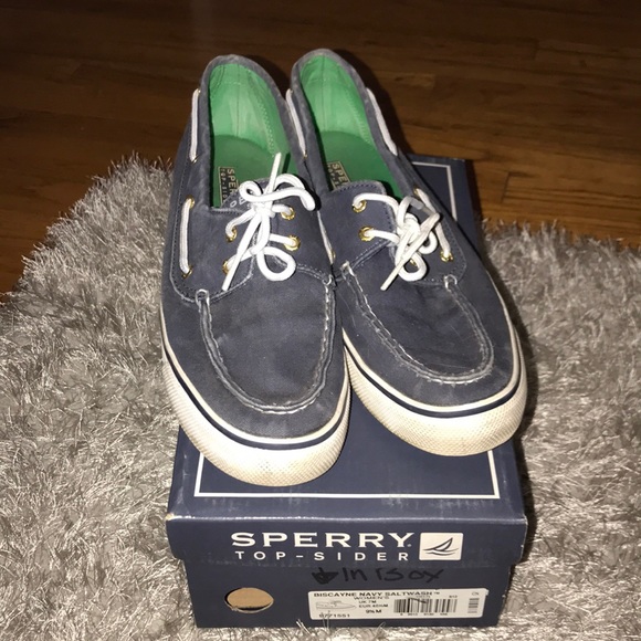 Sperry | Shoes | Sperry Navy Boat Shoes | Poshmark